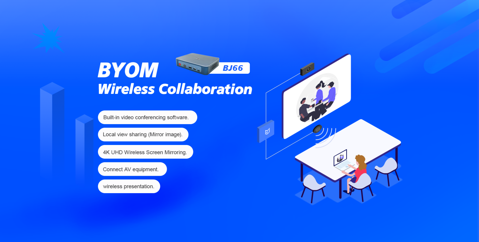 BYOM (Bring Your Own Meeting) Wireless Conference Solution - BJCAST